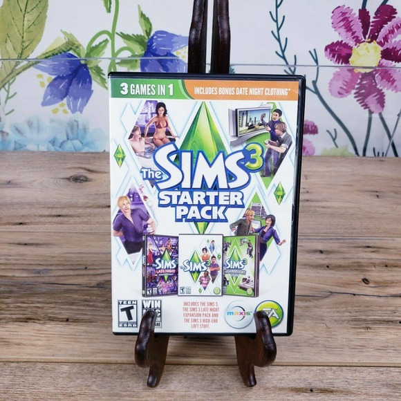 EA | Video Games & Consoles | The Sims 3 Starter Pack Windowsmac Dvdrom ...
